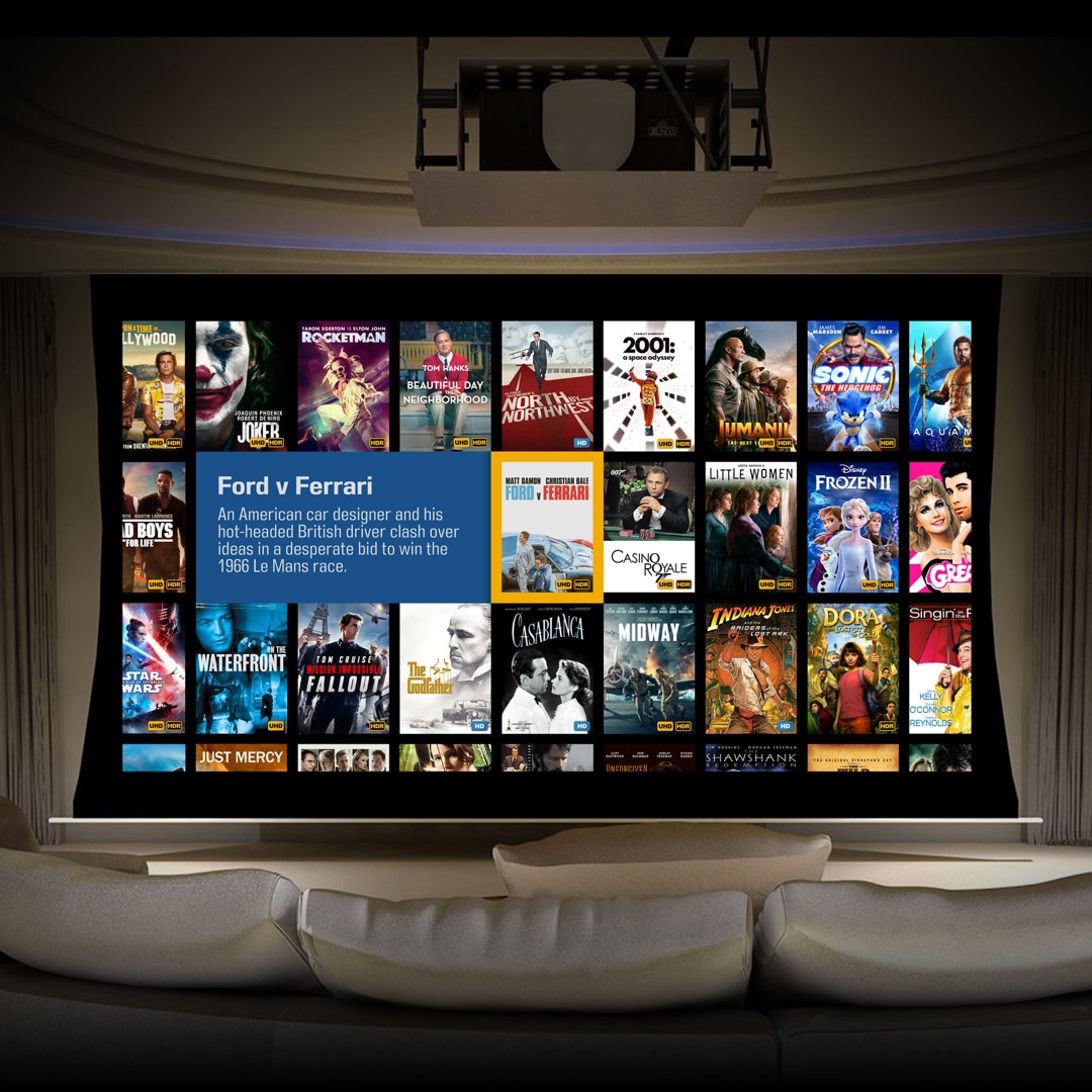 Luxury Marine Movie Service for Private Yachts - Kaleidescape